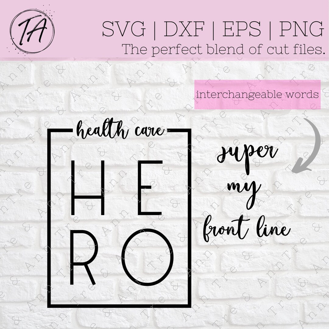 Frontline Hero Svg - Healthcare Hero Svg - Hero Svg - Super Hero Svg ...