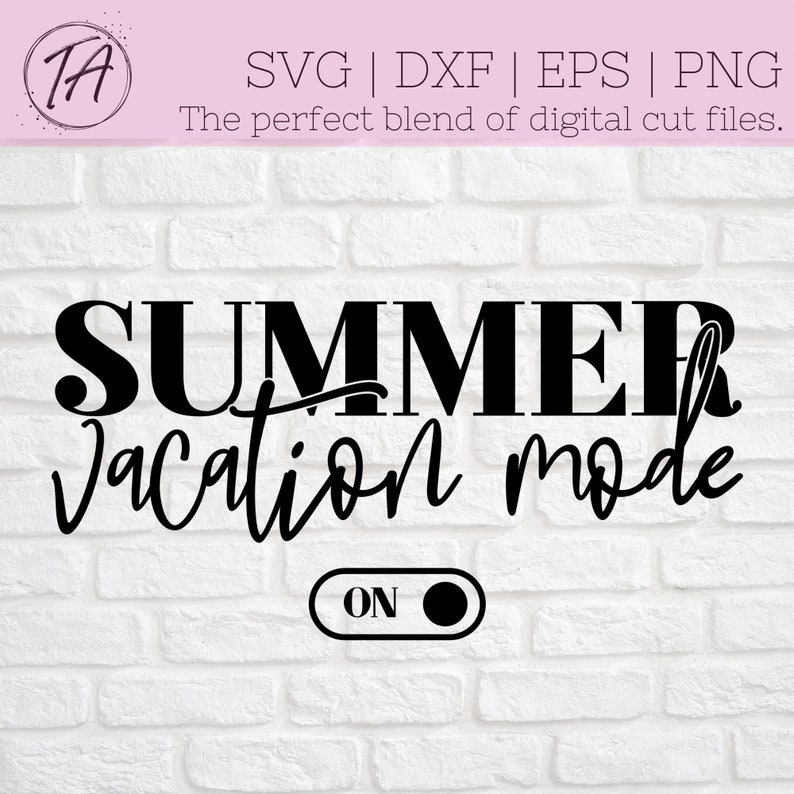 Summer Vacation Mode Svg Vacation Mode on Svg Teacher Svg - Etsy