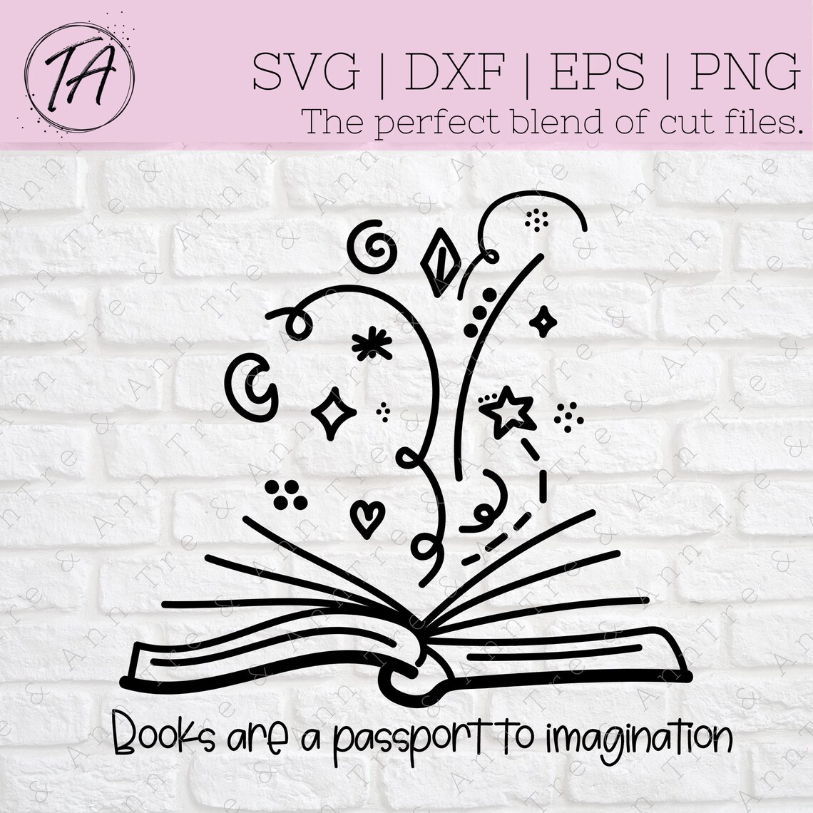 Book SVG Reading SVG Library SVG Imagination Svg Love - Etsy