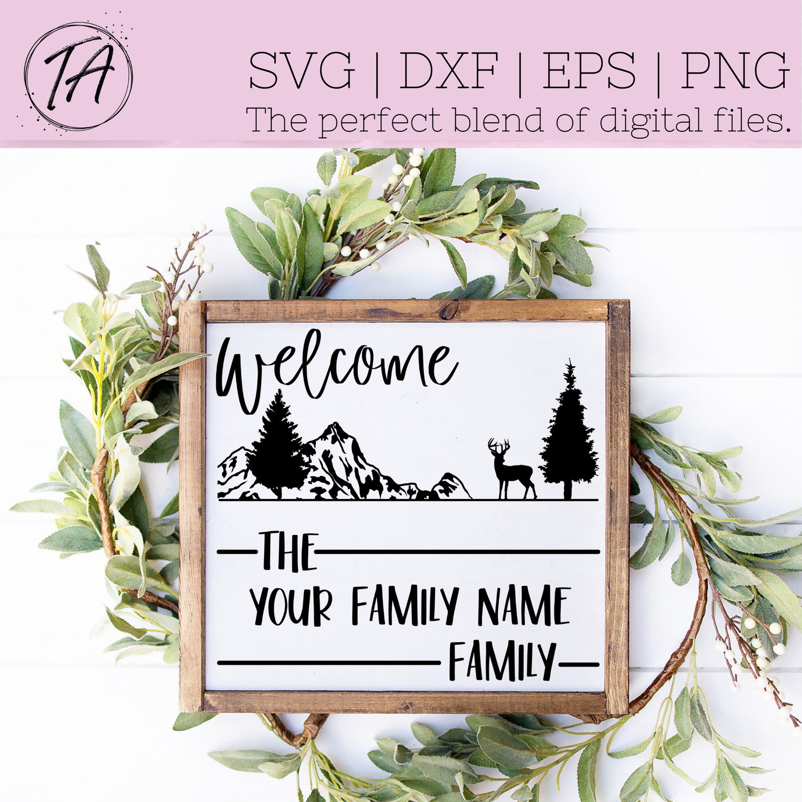 Family Name Sign Svg Name Sign Svg Last Name Sign Svg | Etsy