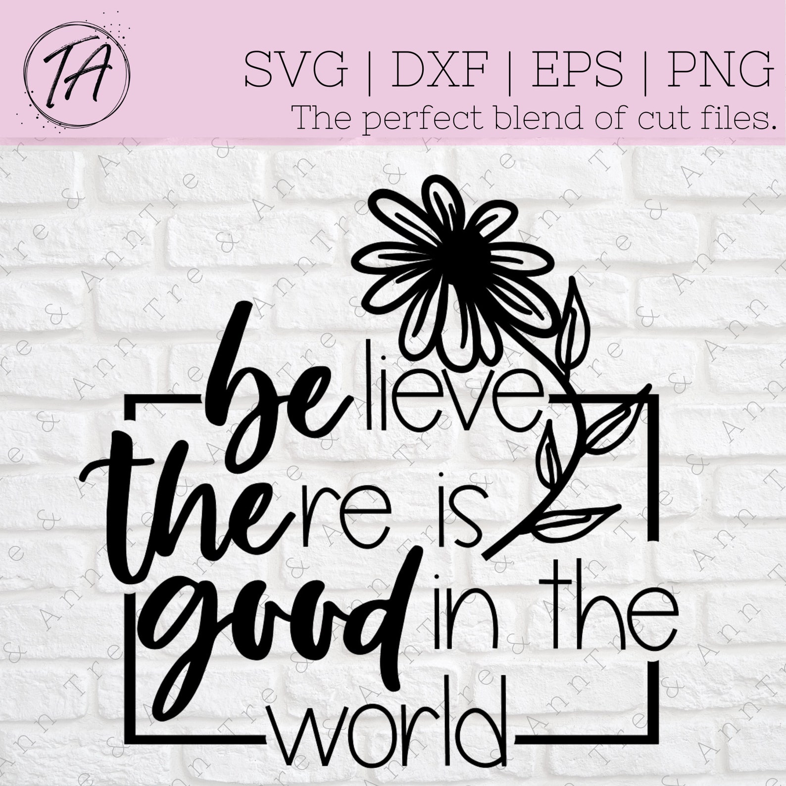Be the Good Svg Inspirational Quote Svg Be Kind Svg Inspire | Etsy