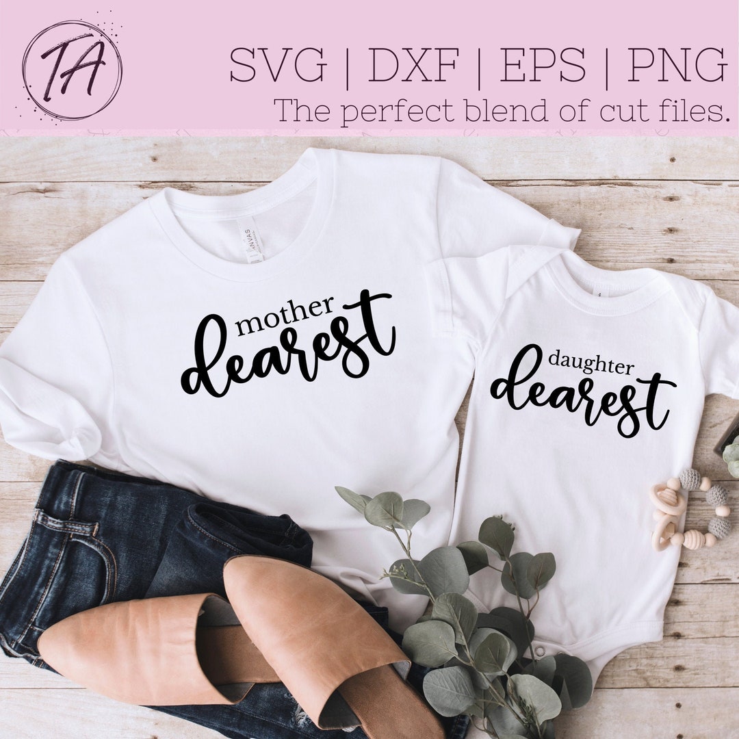 Mother's Day SVG - Mommy and Me SVG - Mommy and Me Tshirt SVG - Mother ...