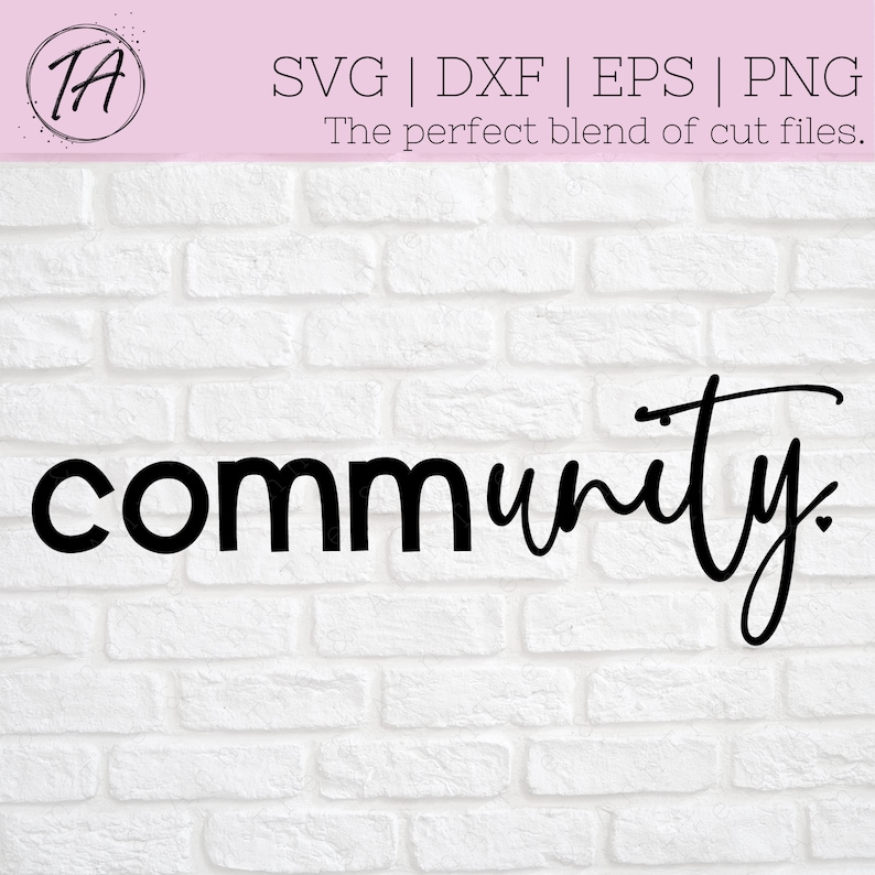 Community Svg - Stand Together Svg - Together Svg - Unity Svg - Empower ...