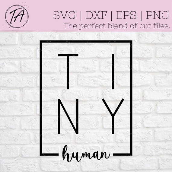 Tiny Human svg Kid svg Tiny Human Tamer svg Baby svg | Etsy