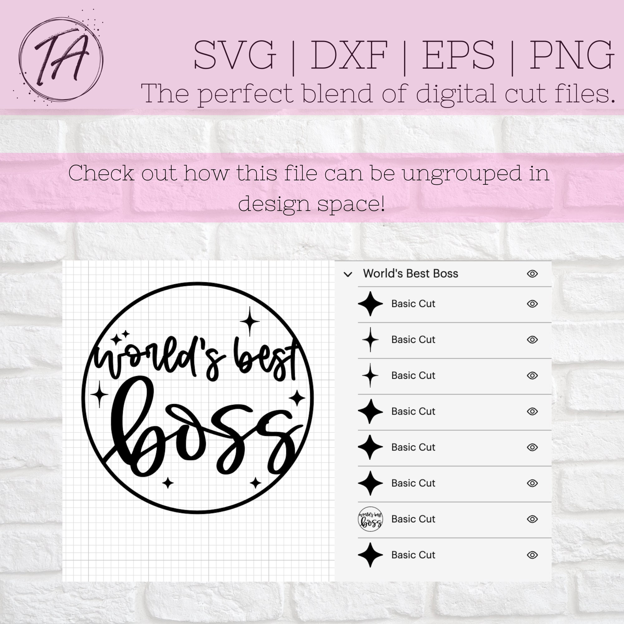 World's Best Boss Svg Boss Christmas Ornament Svg Gift - Etsy