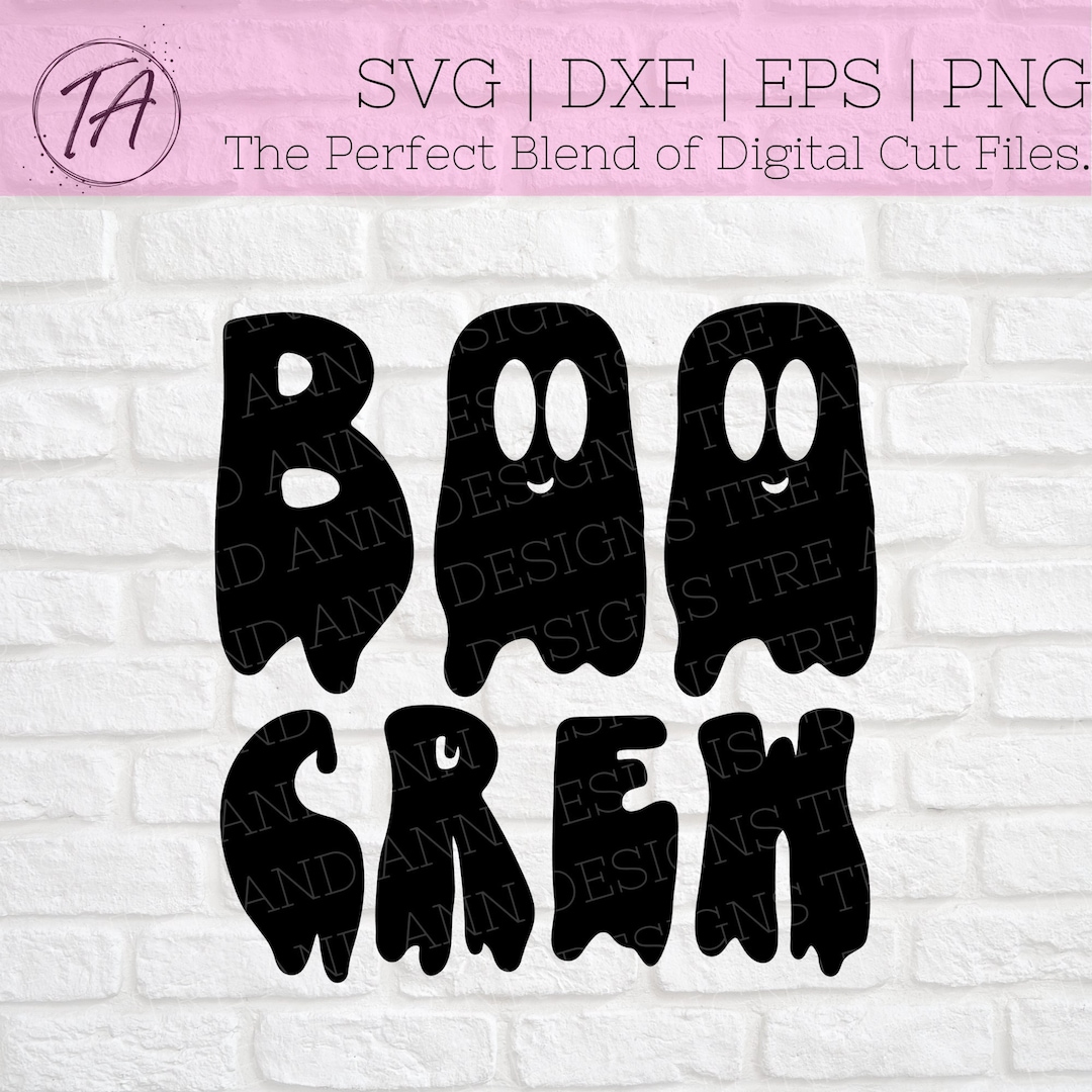 Boo Crew Svg - Boo Svg - Cousin Crew Svg - Halloween Matching Shirt Svg ...