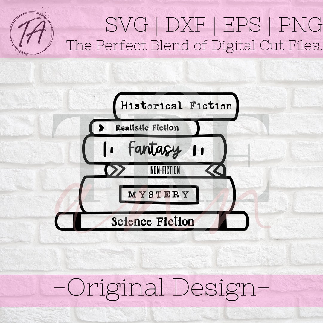 Classroom Library Sign Svg - Book Genre Sign Svg - Classroom Sign Svg ...