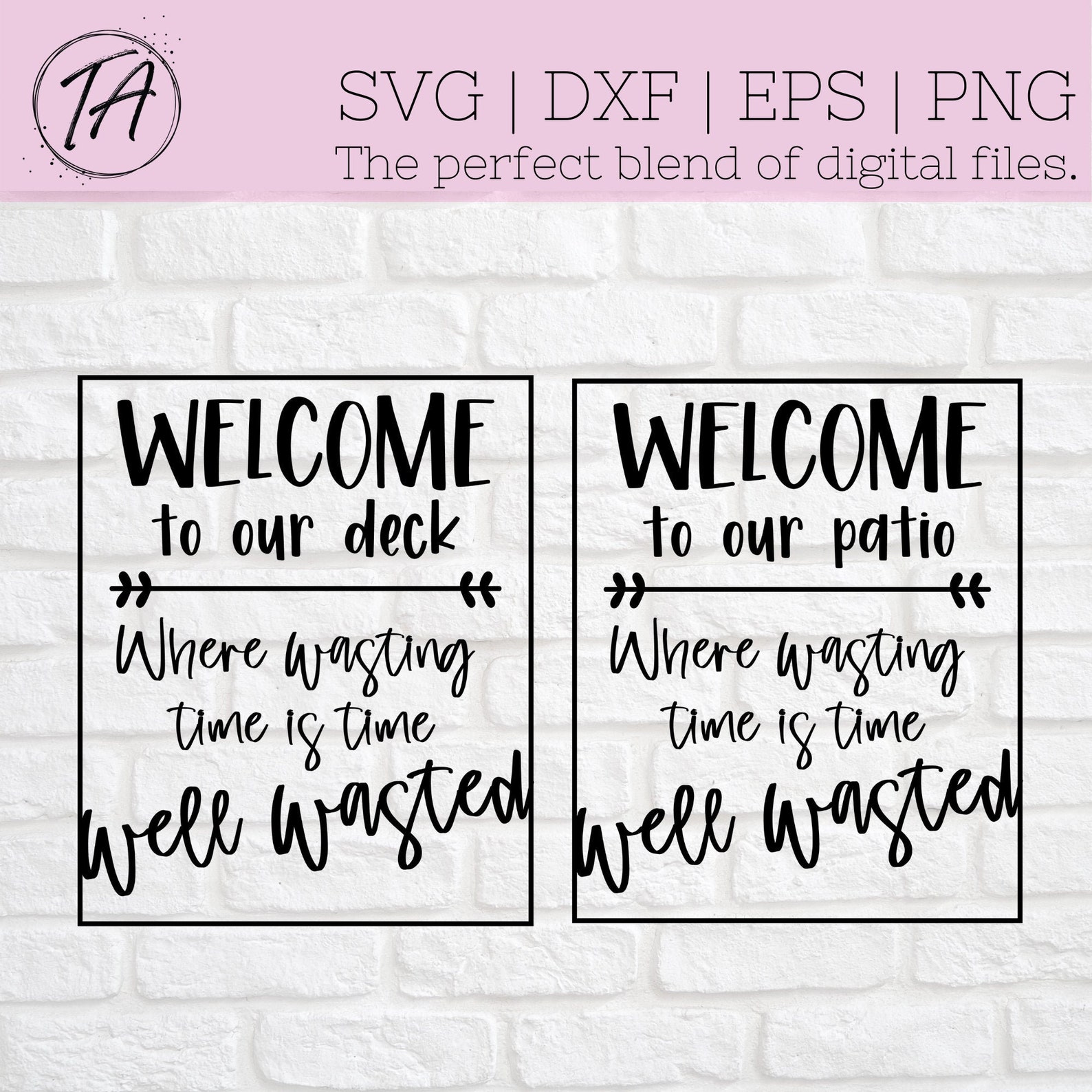 Deck Sign Svg Patio Sign Svg Welcome Sign Svg Deck - Etsy