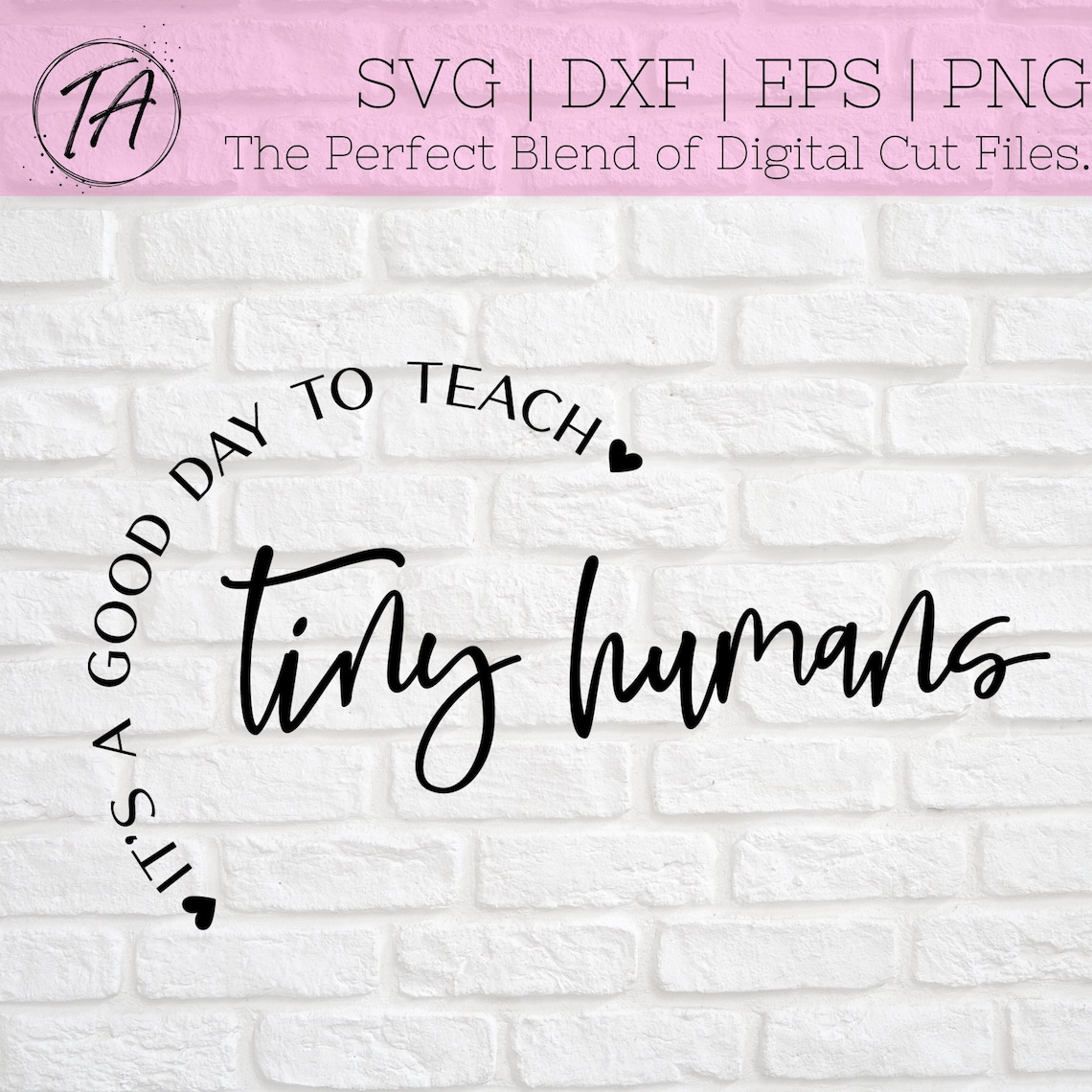 It's a Good Day to Teach Tiny Humans Svg Teaching Svg - Etsy