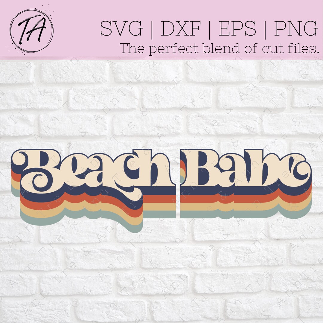 Retro Svg - Retro Summer Svg - Retro Beach Svg - Beach Svg - Retro ...