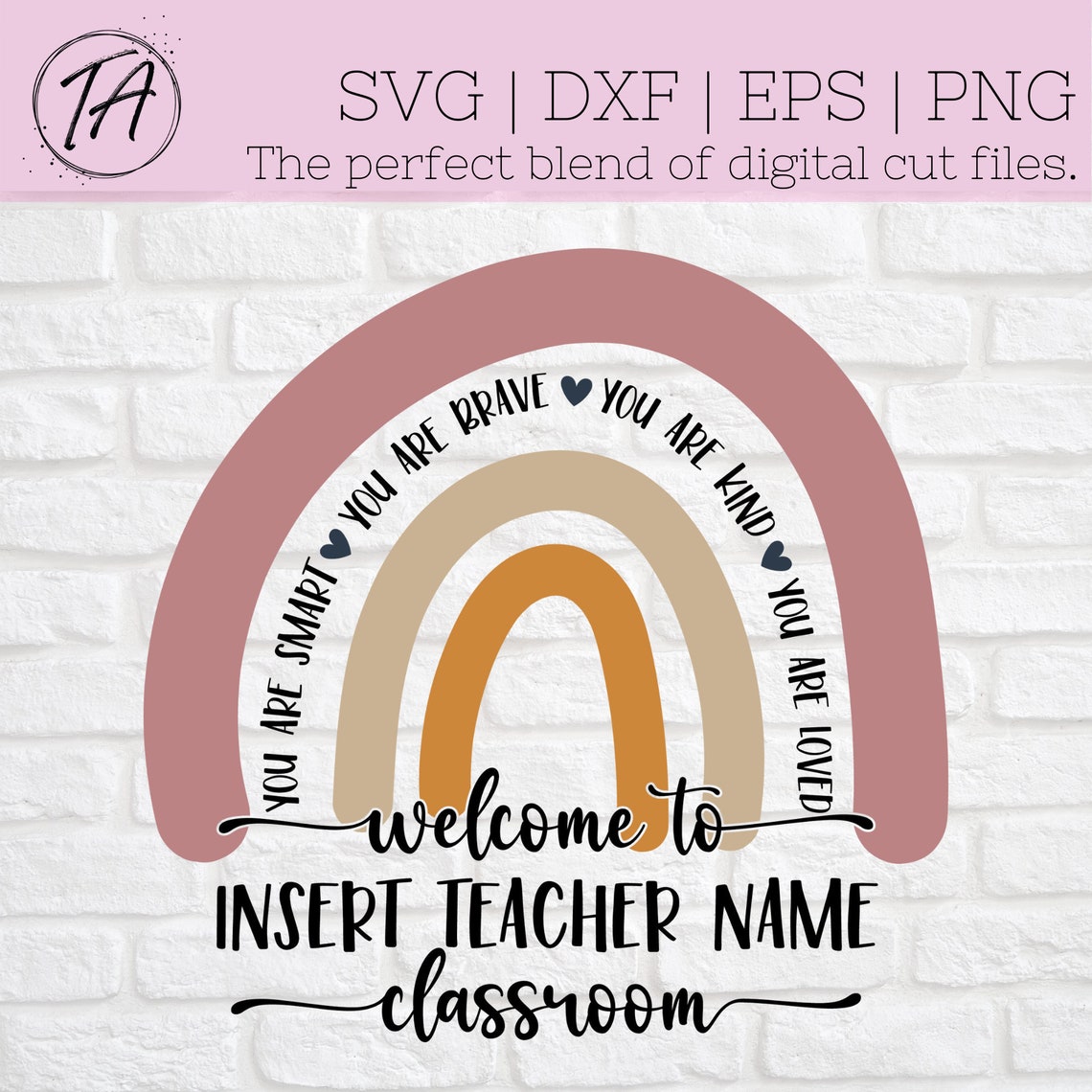 Classroom Welcome Sign Svg - Customizable Classroom Svg - Custom ...