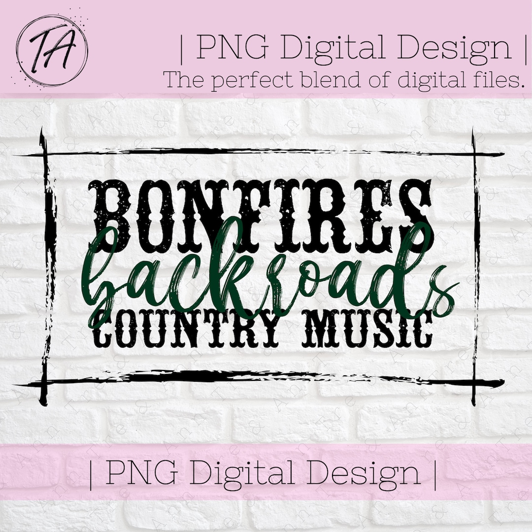 Country Sublimation Design Png - Country Music Sublimation Design Png ...