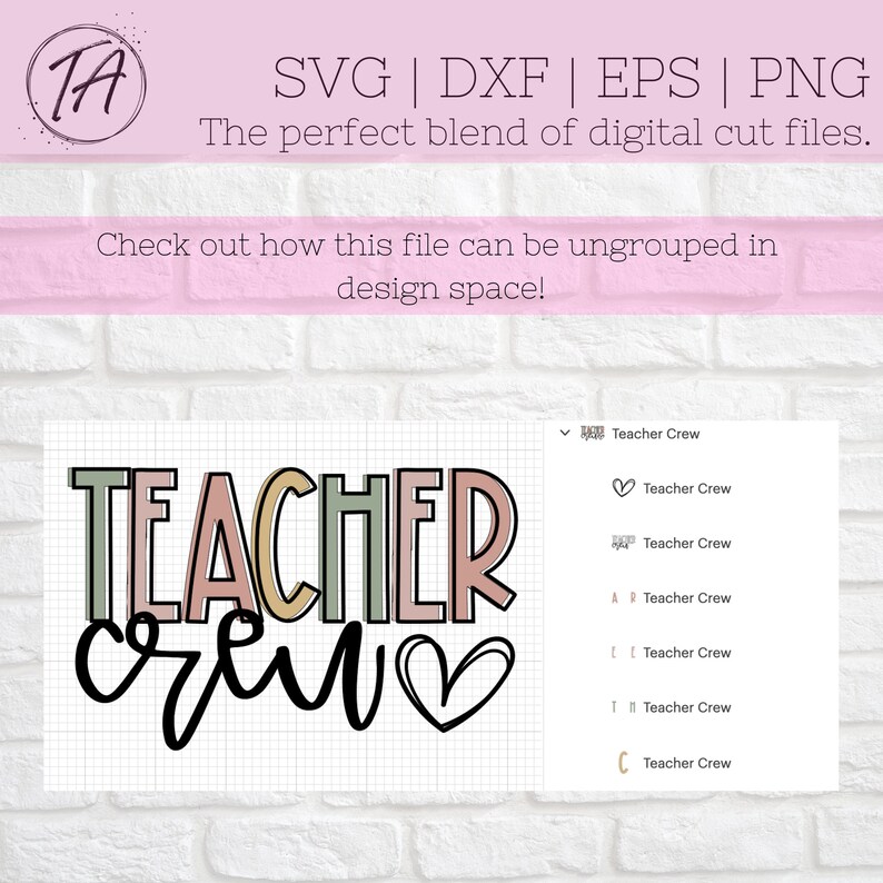 Teacher Crew Svg Teacher Crew Png Teacher Team Svg - Etsy