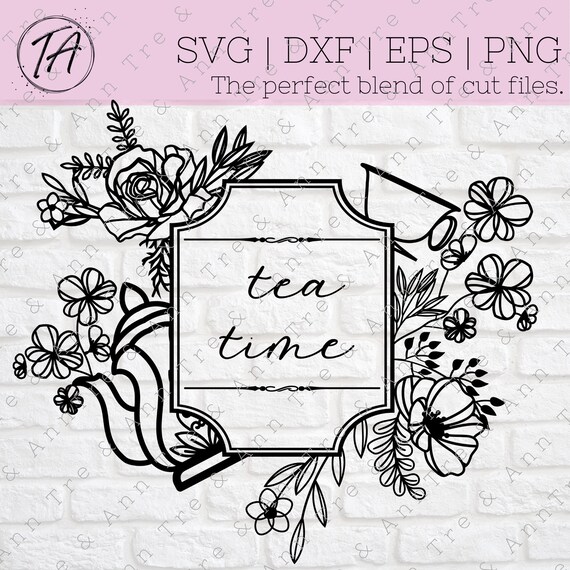 Tea Svg Tea Time Svg Tea Lover Svg Tea Party Svg Happy - Etsy Australia