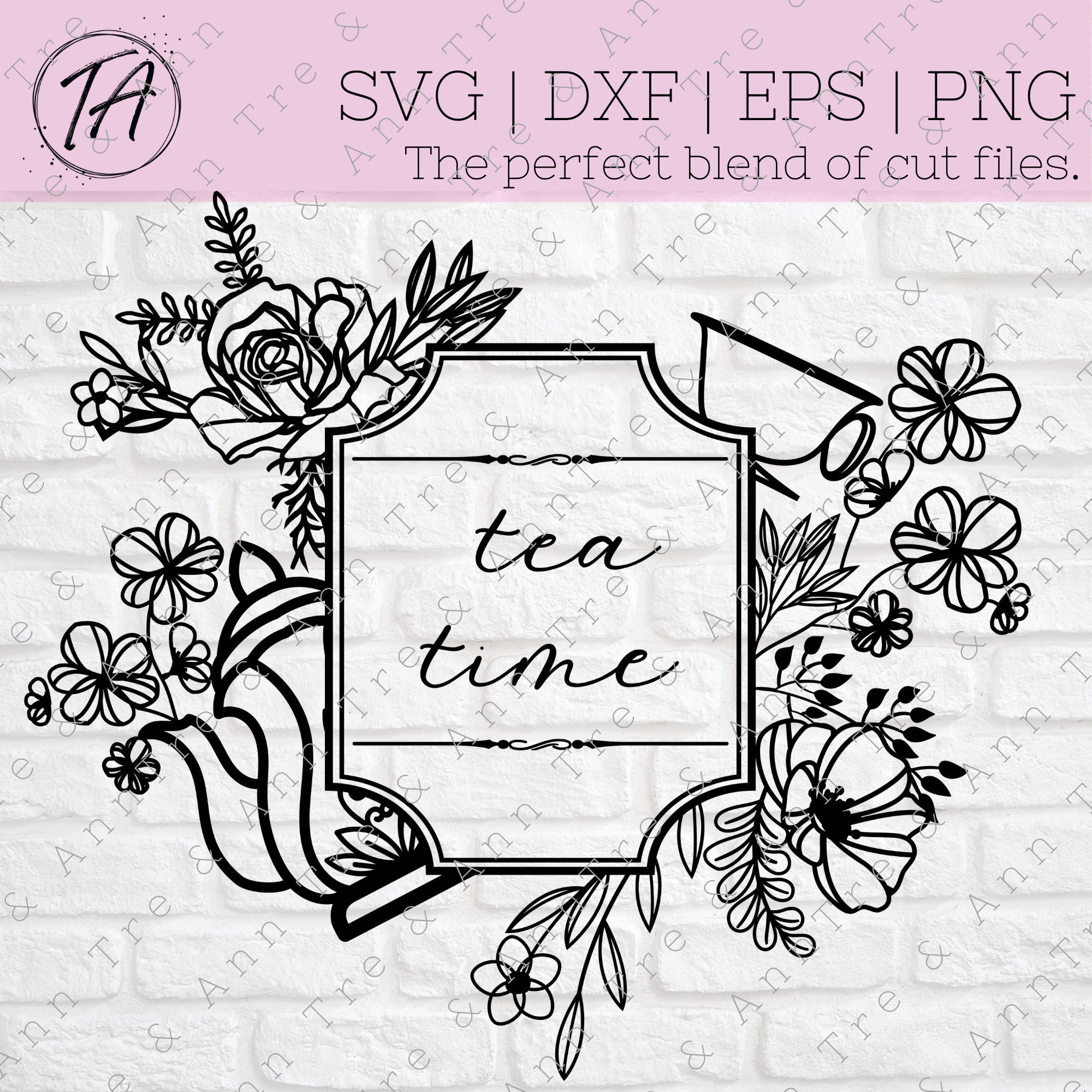 Tea Svg Tea Time Svg Tea Lover Svg Tea Party Svg Happy - Etsy Australia