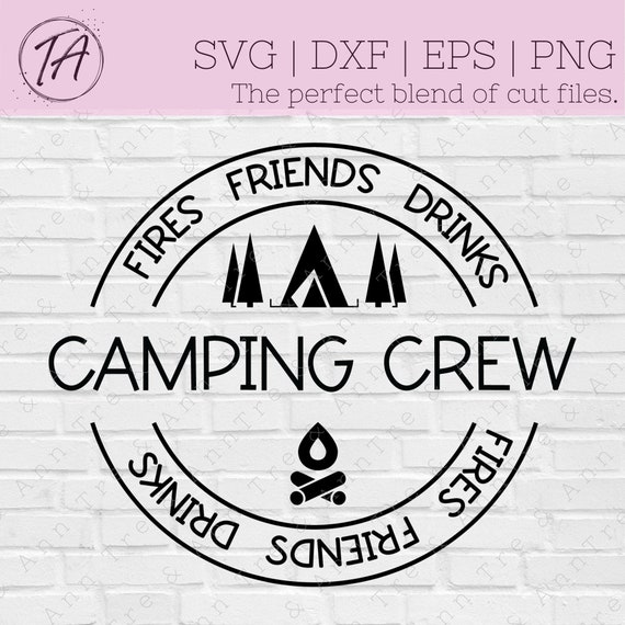 Camping svg Camp svg Summer svg Camping Crew svg | Etsy