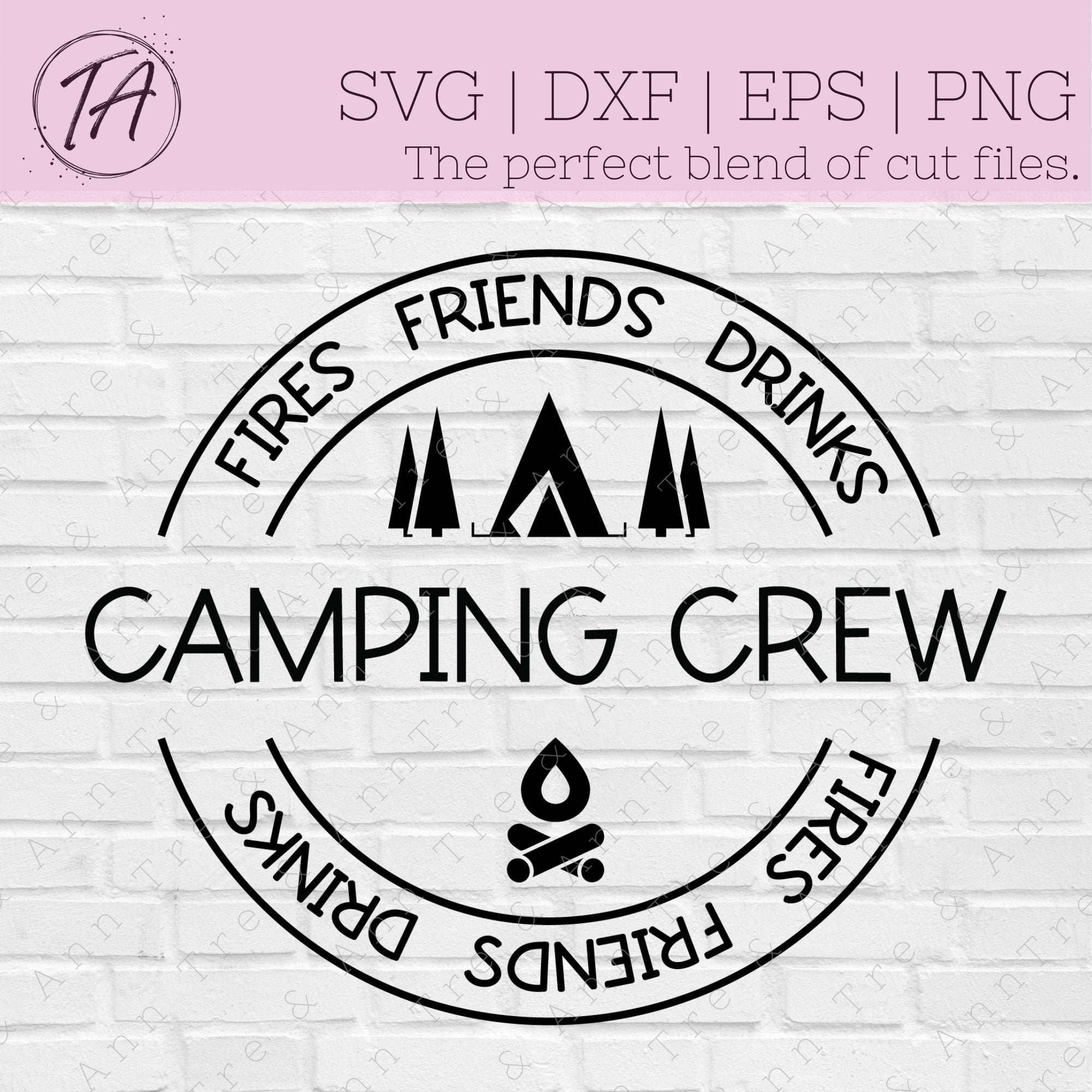 Camping Svg - Camp Svg - Summer Svg - Camping Crew Svg - Camping ...