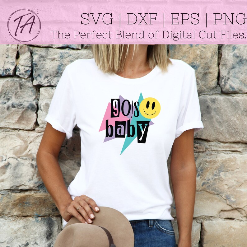 90s Baby Svg 1990 Svg 90s Svg Retro 90s Svg 90s Vibe - Etsy