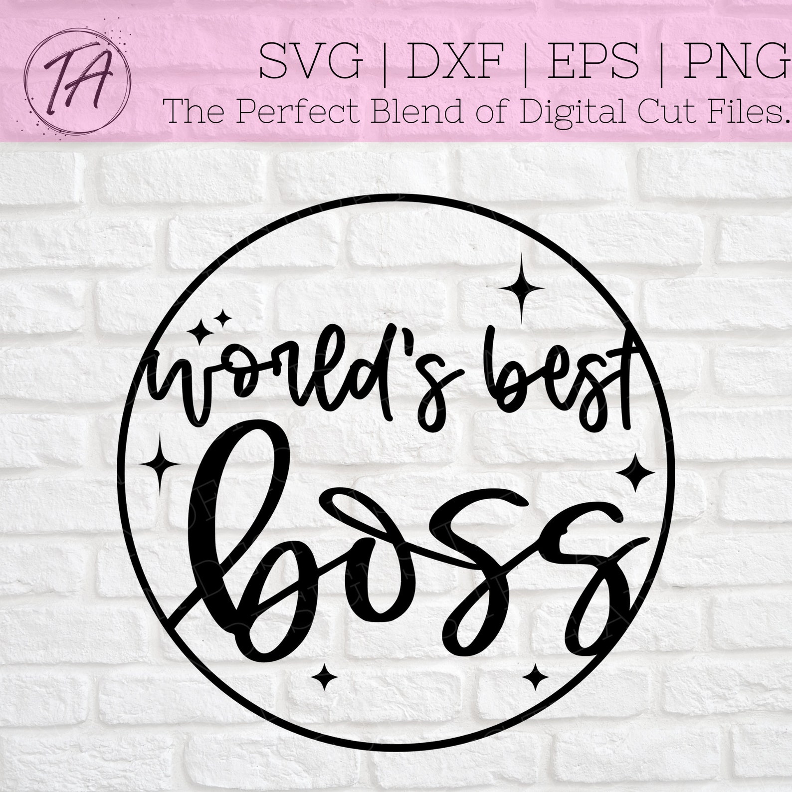 World's Best Boss Svg Boss Christmas Ornament Svg Gift - Etsy