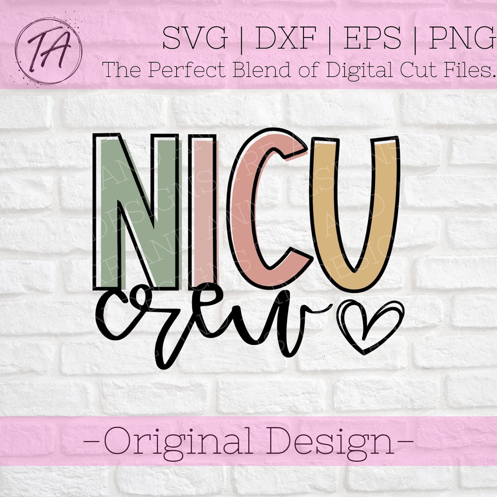 Nicu Crew Svg Nicu Svg Nicu Nurse Svg Nicu Baby Svg - Etsy