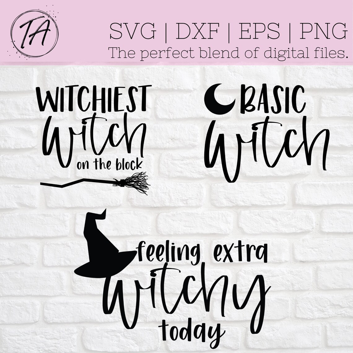 Witch Svg - Witches Svg - Witch Bundle Svg - Basic Witch Svg ...