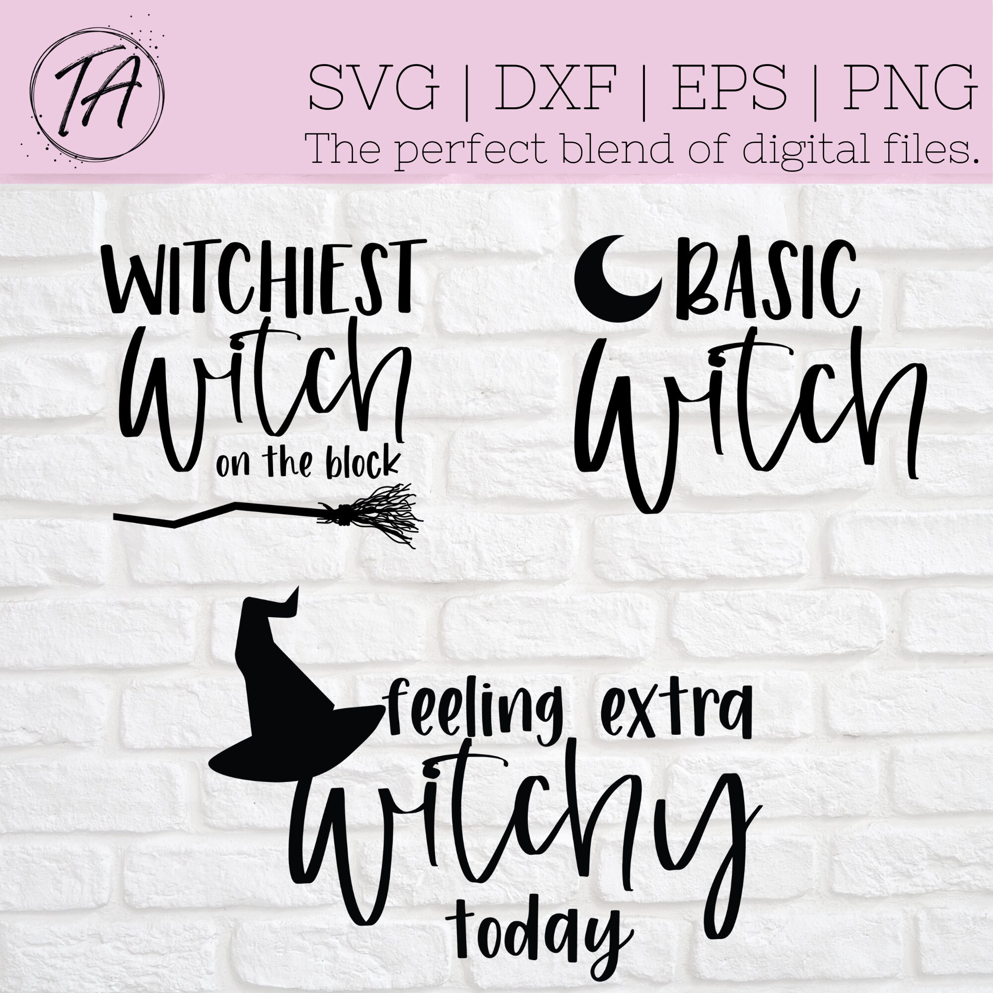 Witch Svg Witches Svg Witch Bundle Svg Basic Witch Svg - Etsy