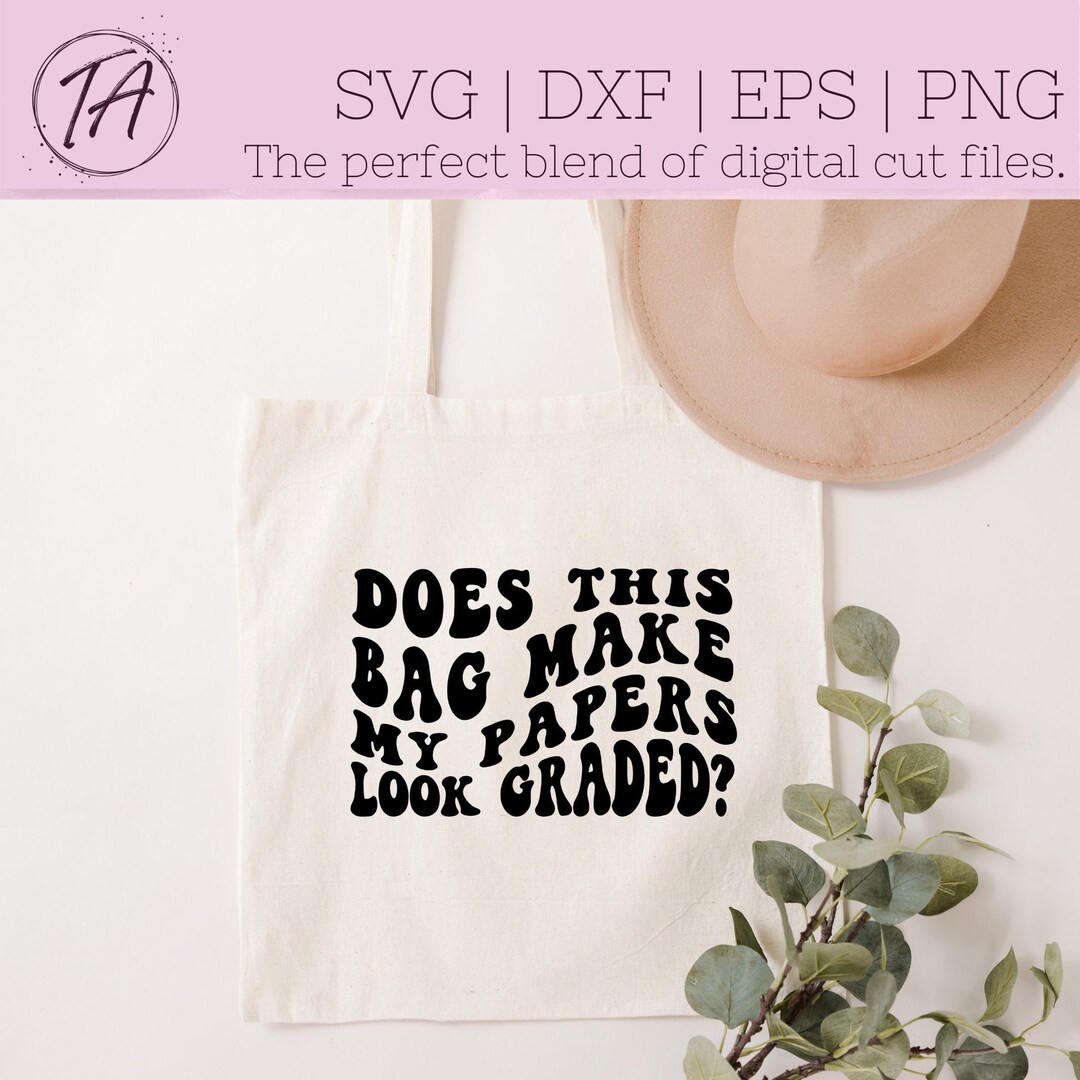 Esta bolsa hace que mis papeles se vean calificados svg Bolsa para ...