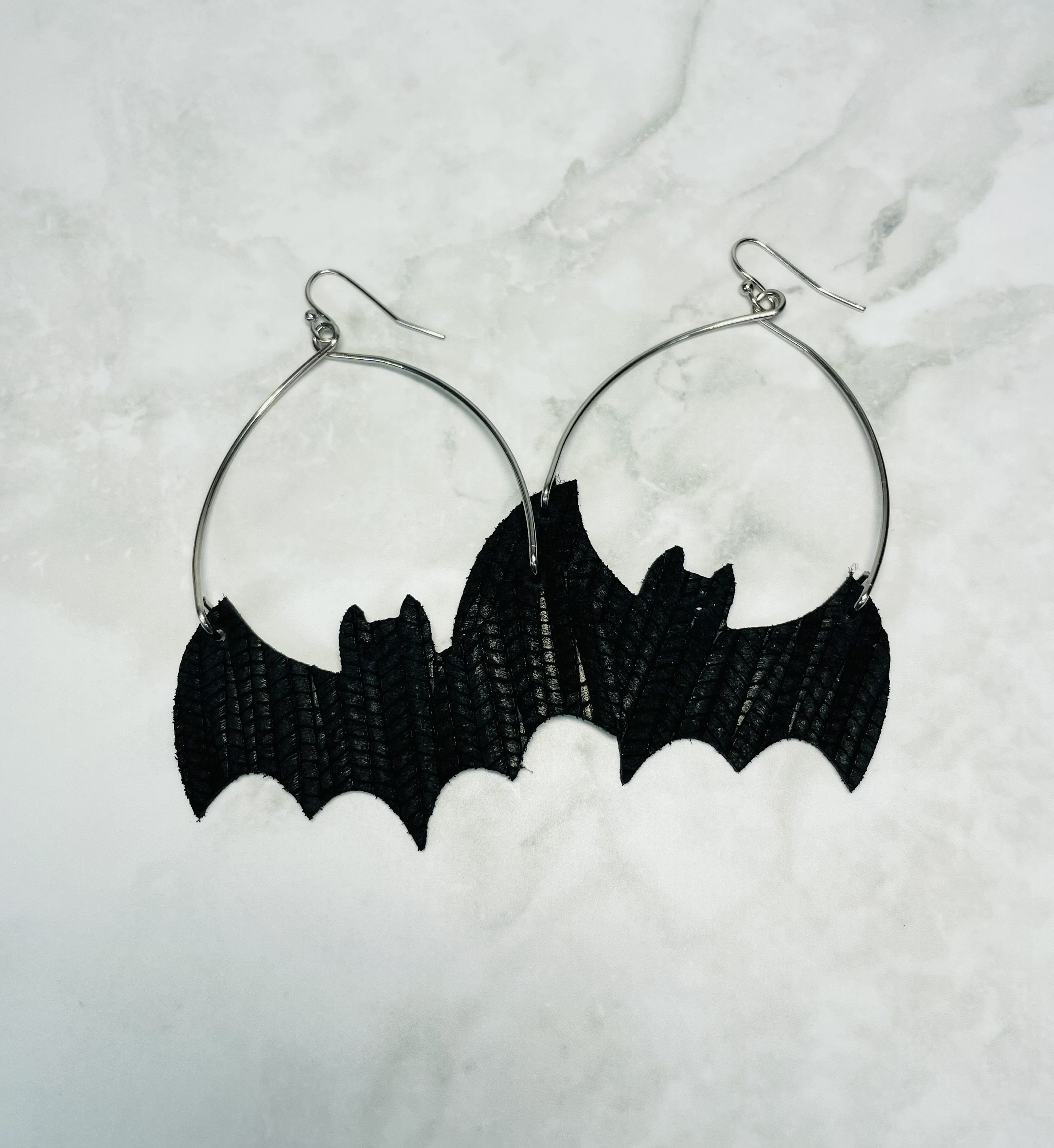 Bat Earrings - Etsy