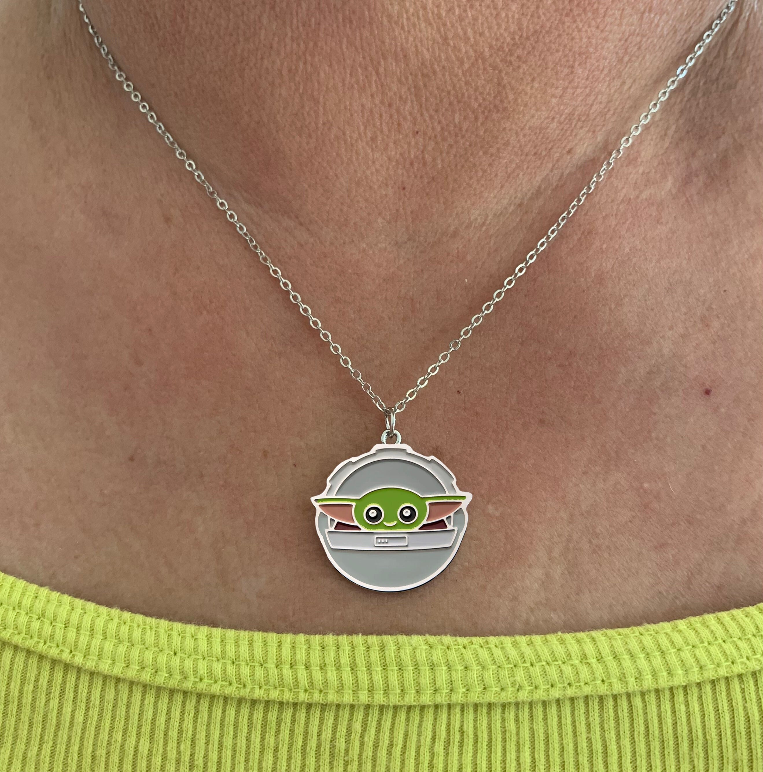Yoda Baby Yoda Baby Yoda Pendant Baby Groot Necklace Baby | Etsy