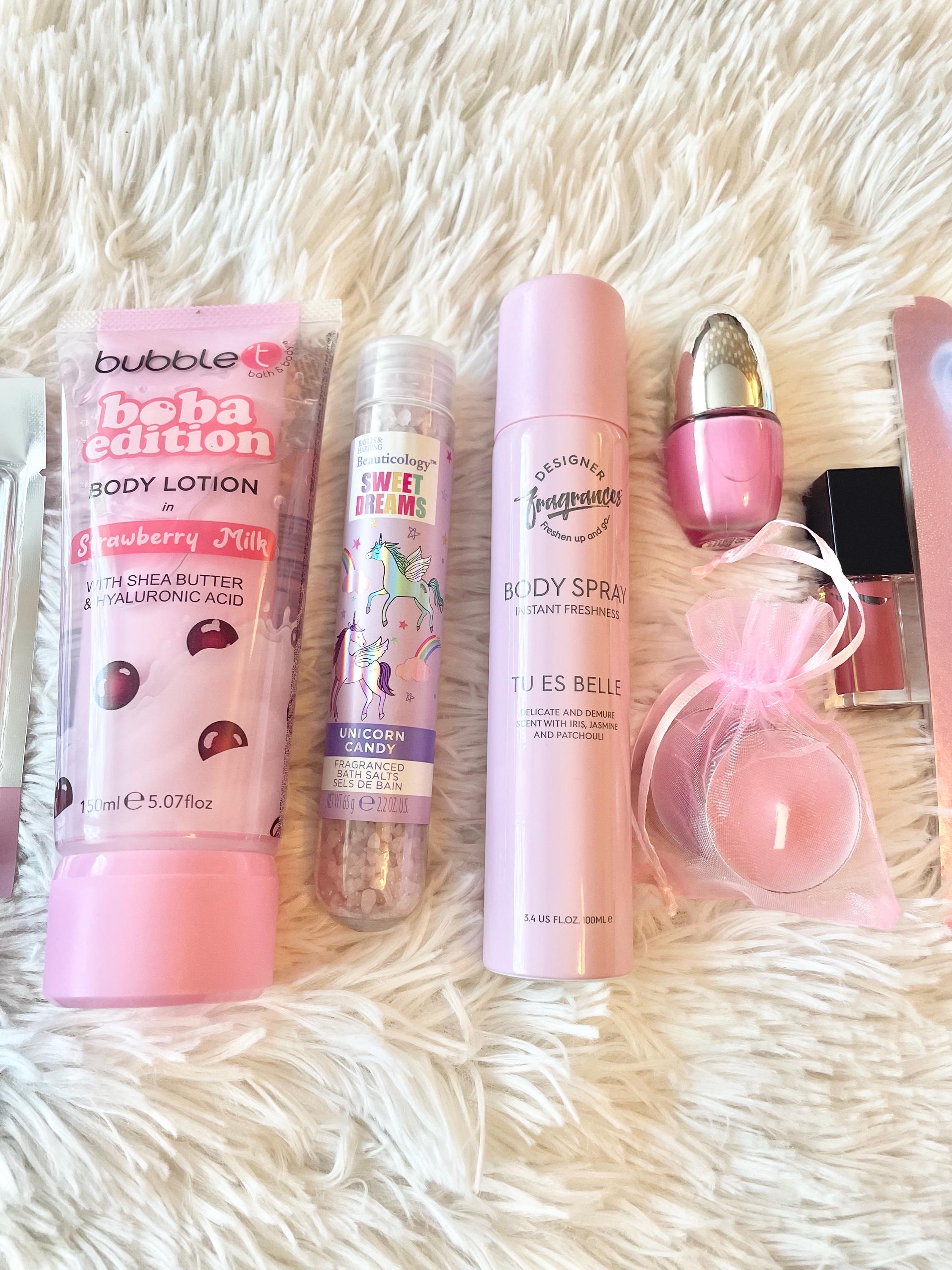 Teenage Girl Pink Pamper Box: Birthday Gift Hamper - Etsy UK