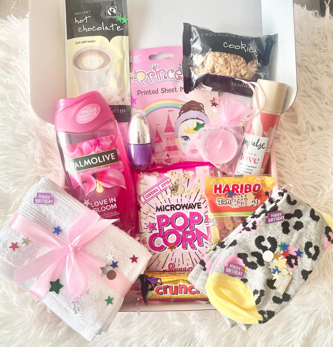 Teenage Girl Pamper Gift Box: Birthday Self-care Treats - Etsy UK