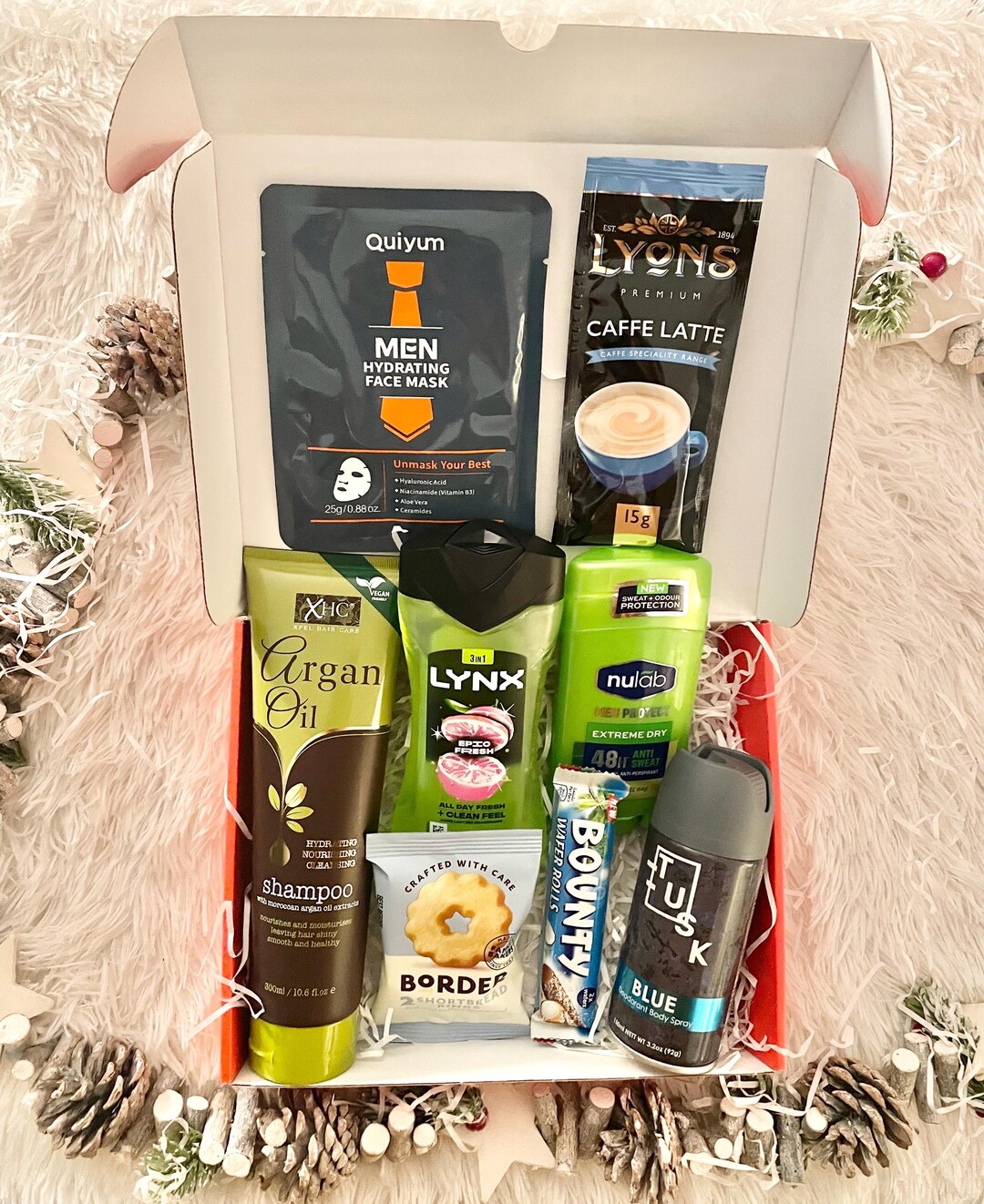 Older Teenage Male Christmas Pamper Hamper: Grooming Gift Box for Him ...