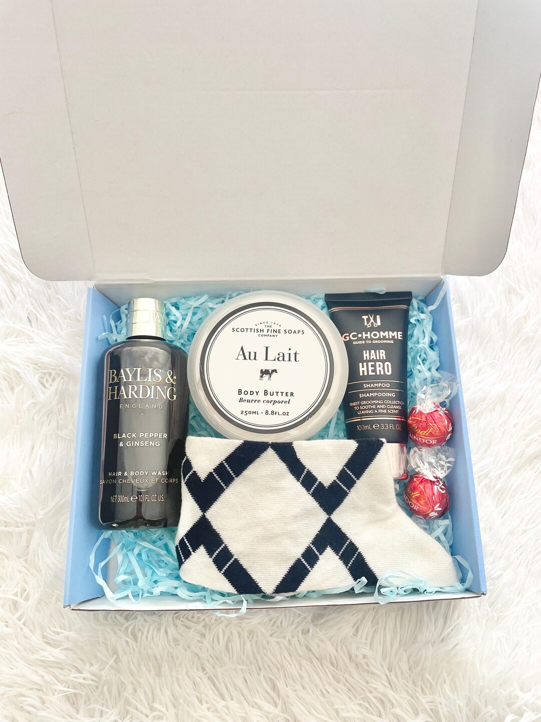 Men's Luxury Pamper Hamper: Grooming Gift Set - Etsy UK