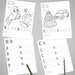 Alphabet Coloring & Tracing Sheet From A to Z (52 Pages) for Pre-school ...