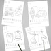 Alphabet Coloring & Tracing Sheet From A to Z (52 Pages) for Pre-school ...
