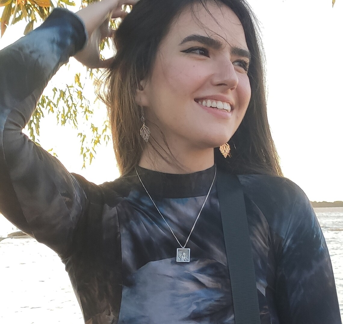 The Scream Necklace Edvard Munch's the - Etsy