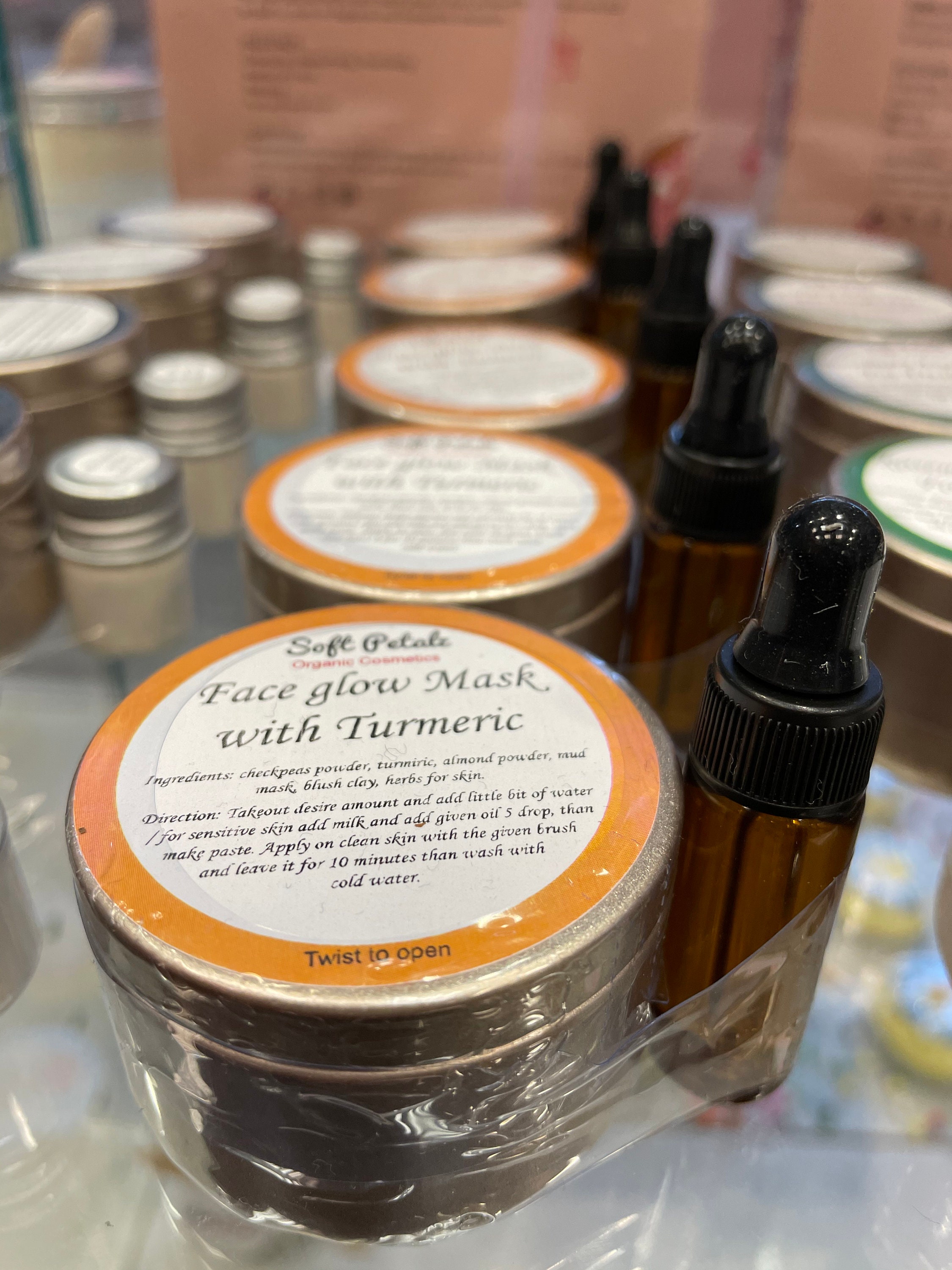 Organic Facial Mask - Etsy