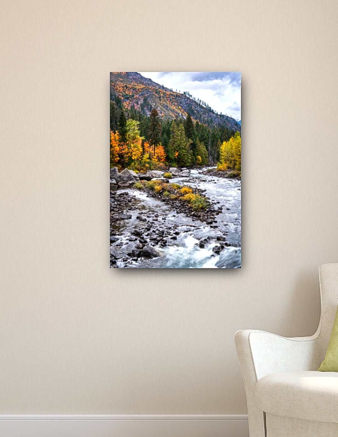Wenatchee River, Leavenworth, Washington, Fall Leaves, River Picture ...