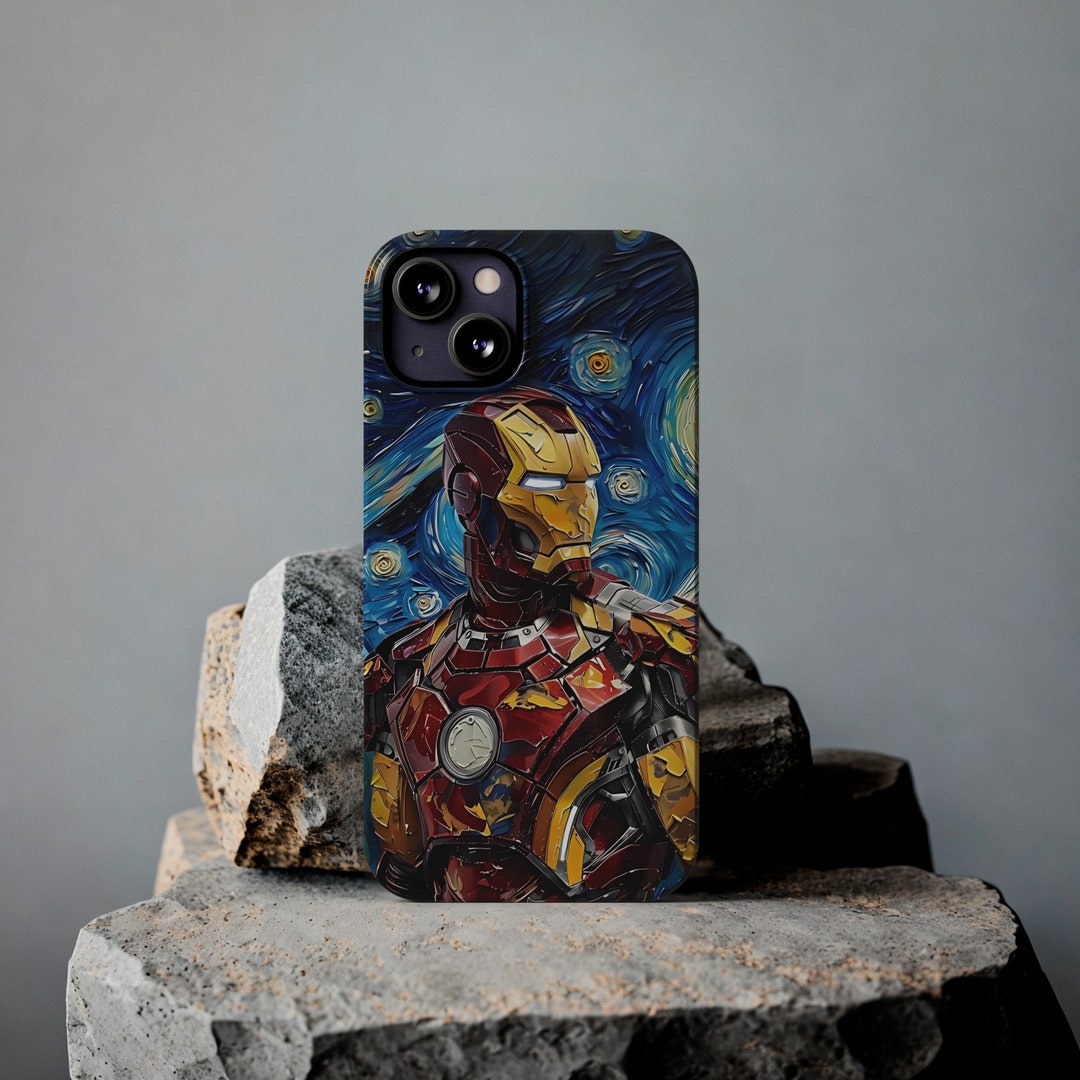 Starry Night Iron Man iPhone Case - Etsy