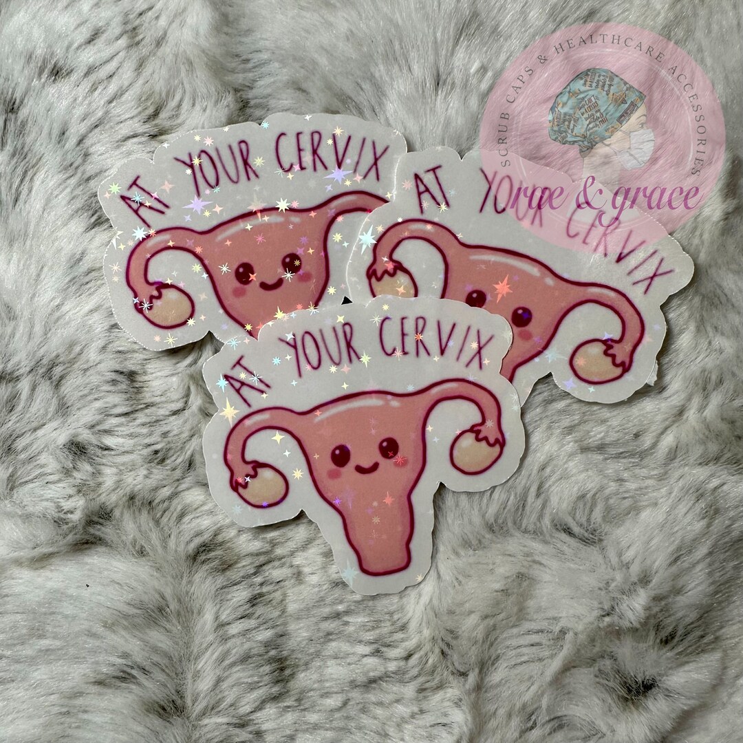 At Your Cervix Sticker - Etsy