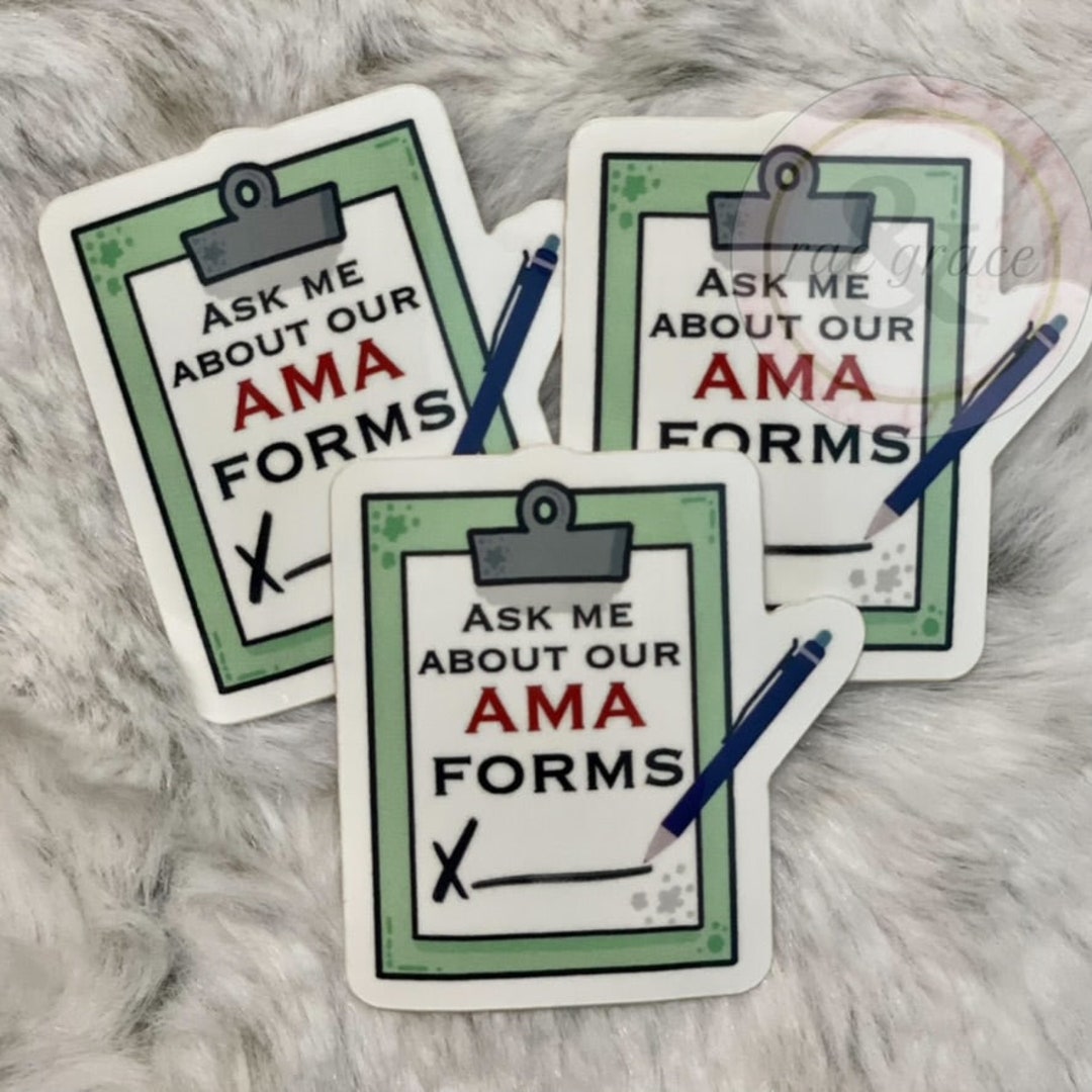 Ama Forms Sticker - Etsy