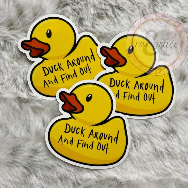 Duck Around Find Out Svg - Etsy