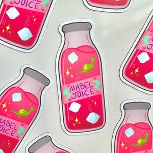 Mabel Juice Magnets gravity Falls, Magnets, Mabel Pines - Etsy