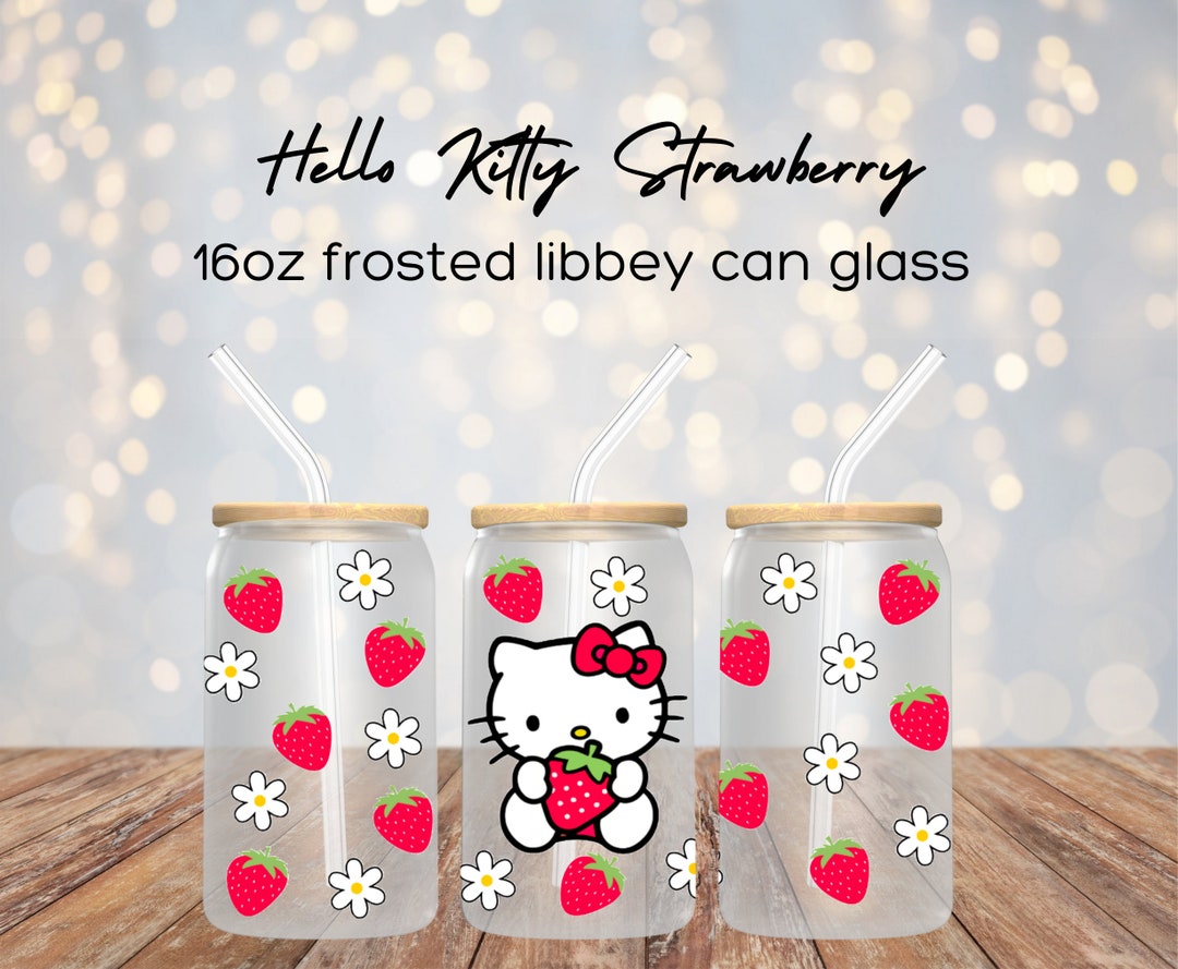 Hello Kitty Can Glass, Beer Can Glass, Libbey Glass, Libbey Can Glass ...