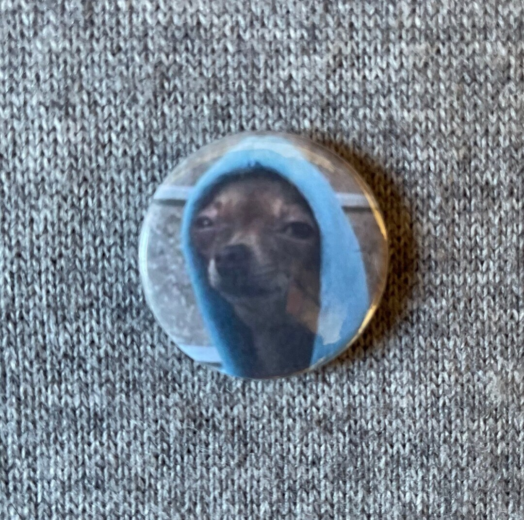 Dog Meme 1 Inch Button Badge - Etsy