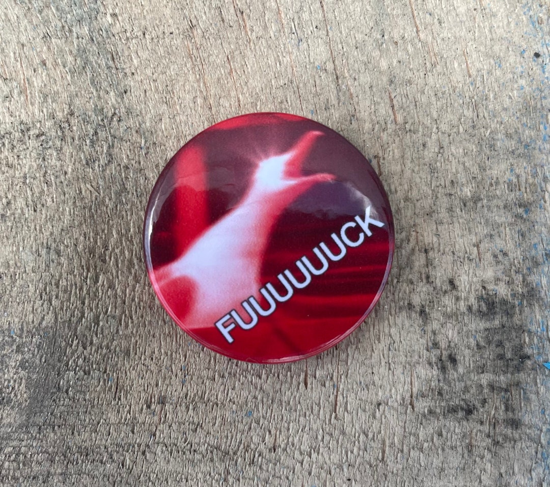 Fuuuuuuck 1 Inch Button Badge - Etsy