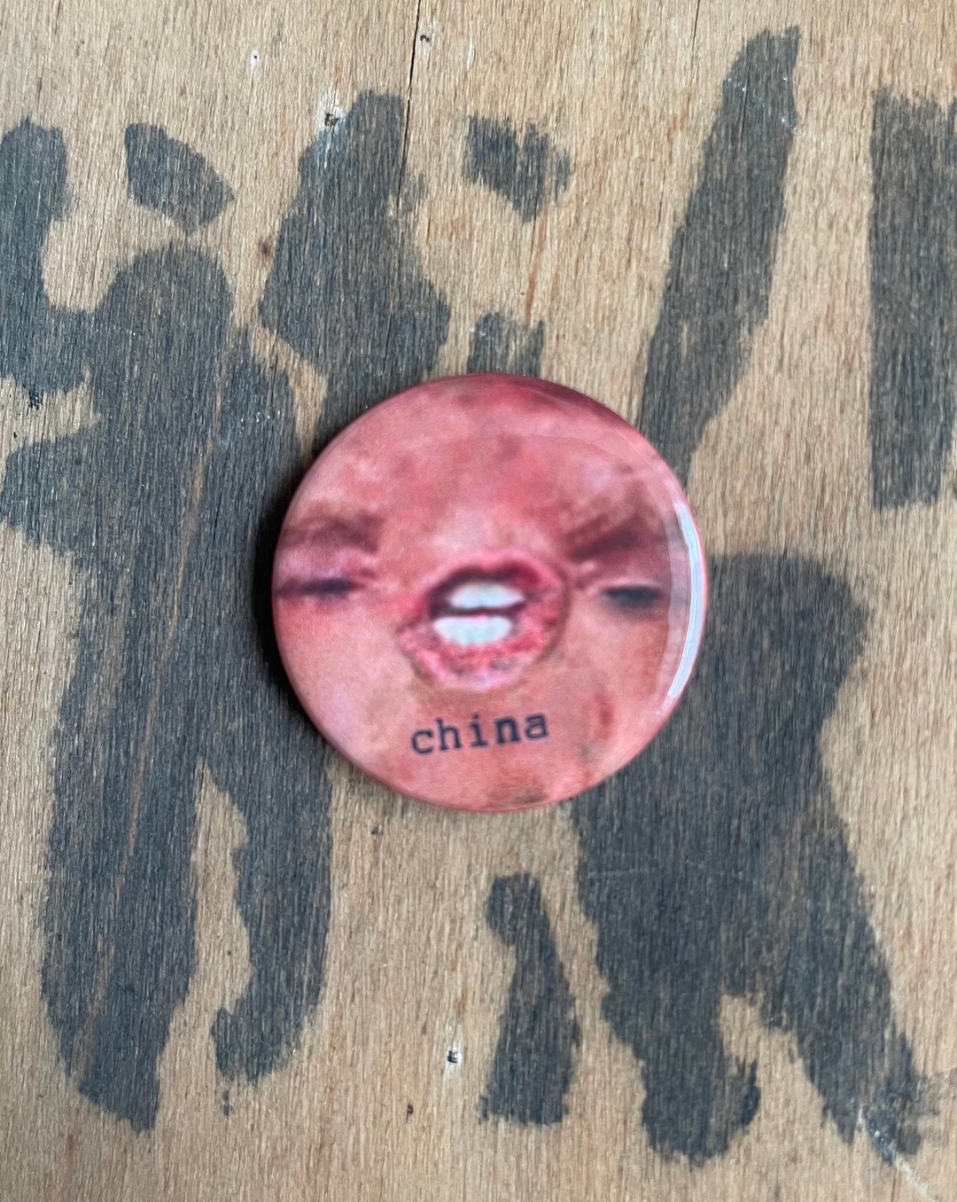 Donald Trump China Meme 1 Inch Button Badge - Etsy