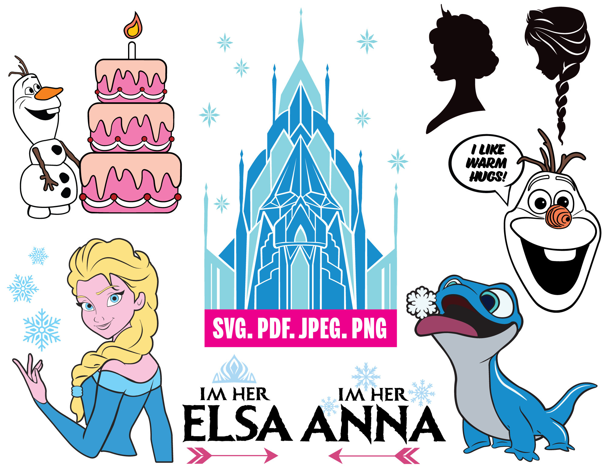 Frozen Castle 2+ - Etsy