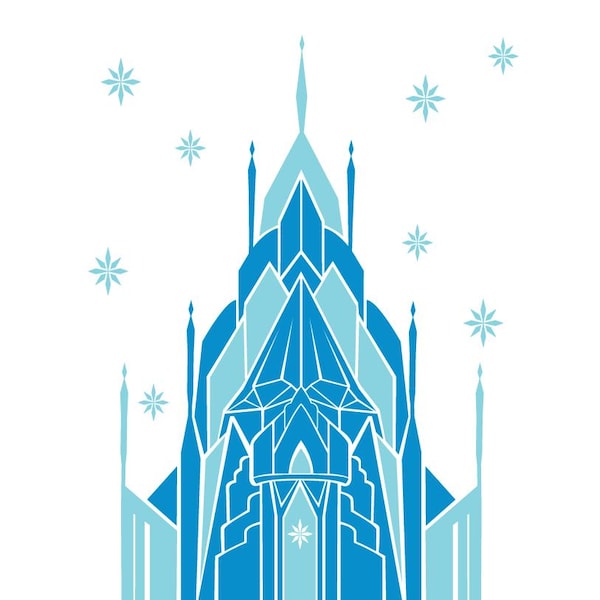 Frozen Castle Pattern - Etsy UK