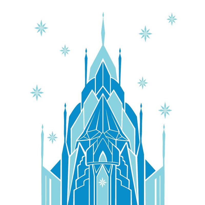 Frozen Elsa Ice Palace - Etsy